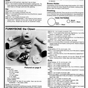 Vintage Crochet Toy Pattern Book PDF Download • Crochet Doll Animal ...