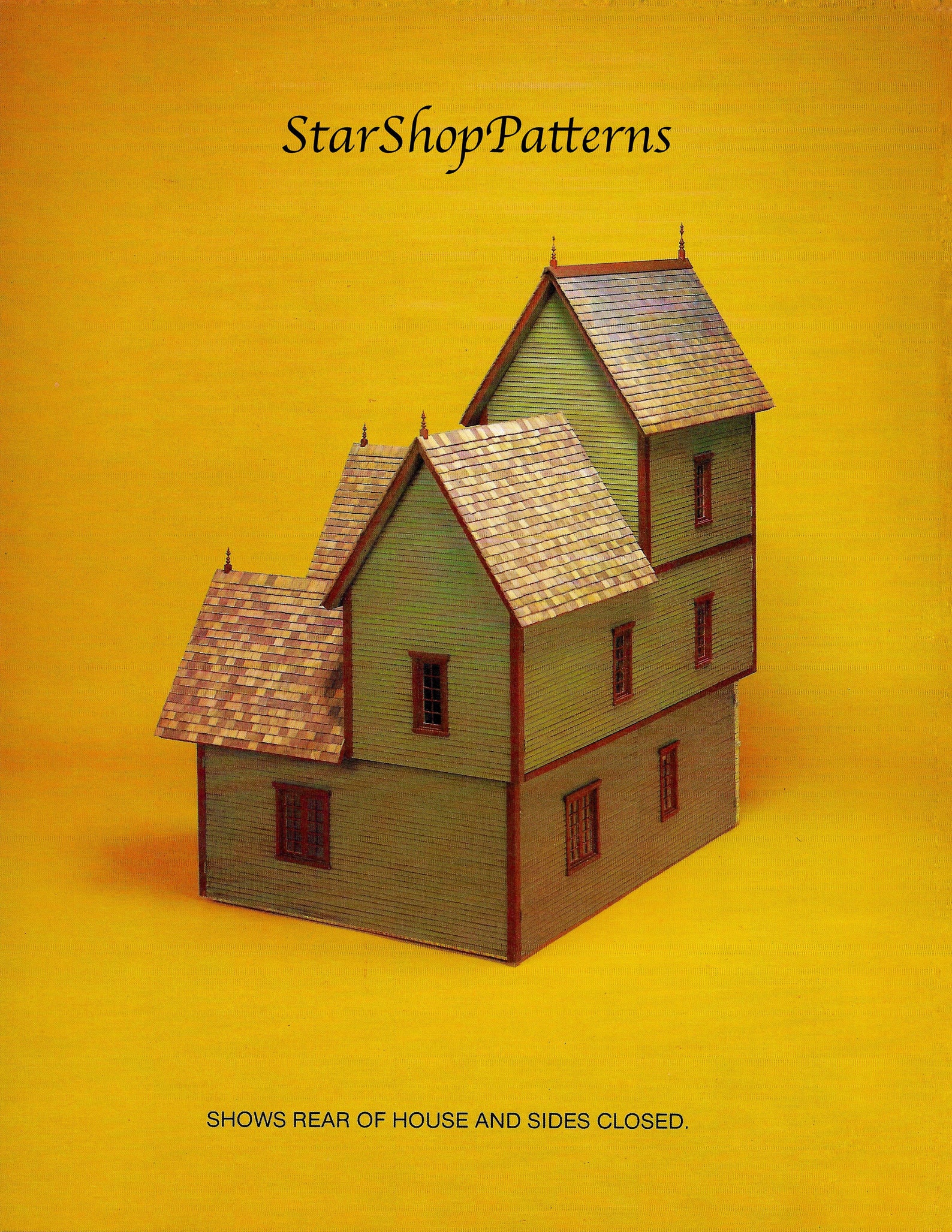 Vintage Dollhouse Furniture Pattern Book Pdf miniature Toy Wilkshire ...