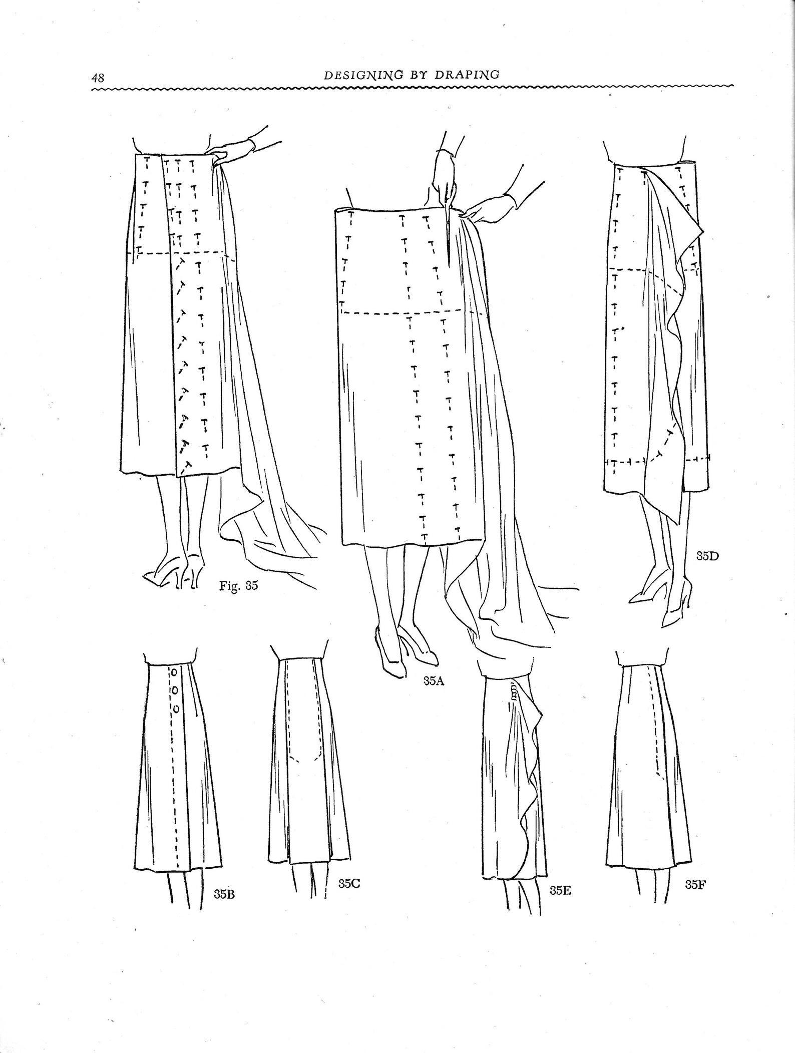 Designing by Draping Book Vintage Tailoring Book 1940s - Etsy