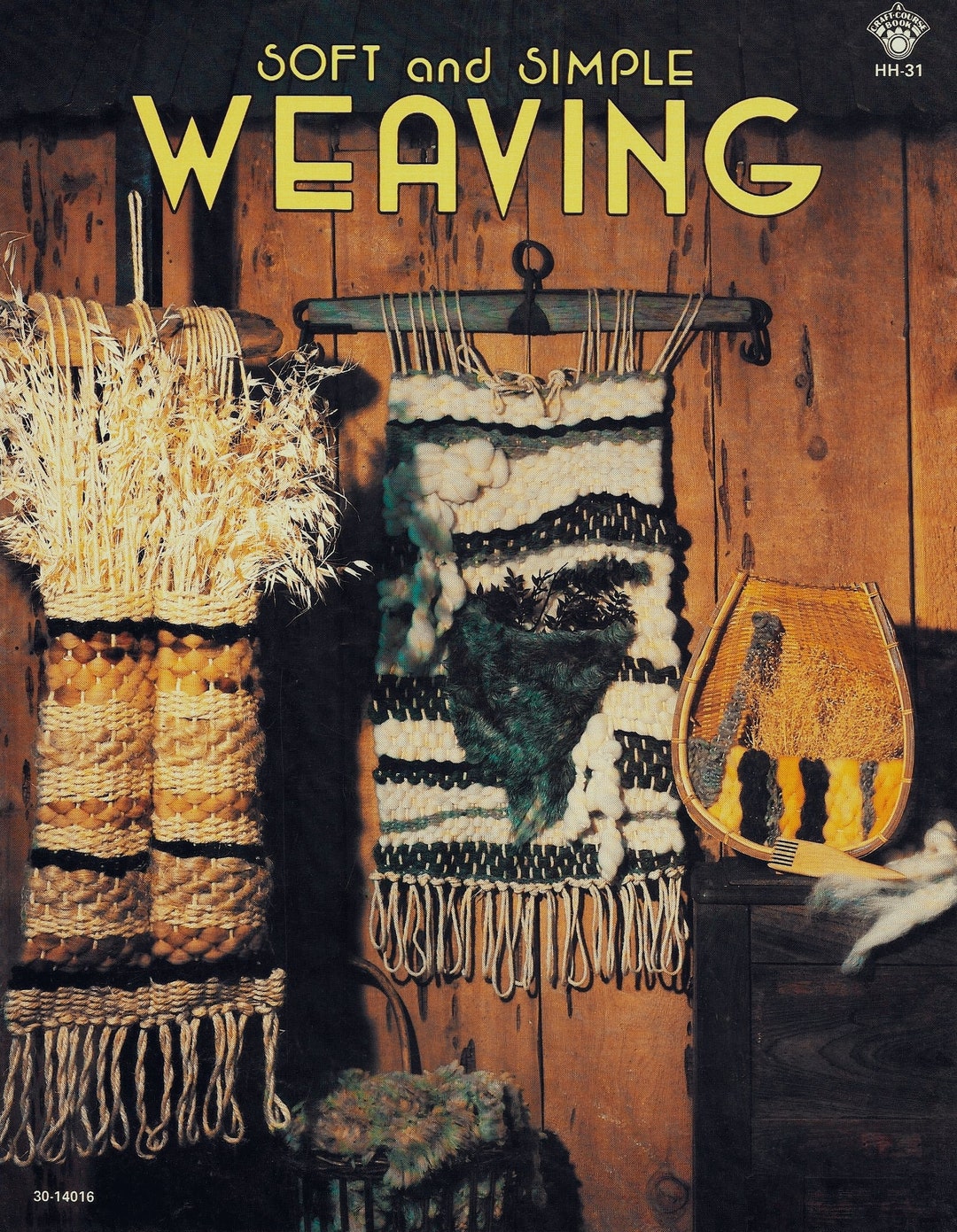 Soft + Simple Weaving • 1970s Off-loom Flatloom Easy Beginner Weaving ...