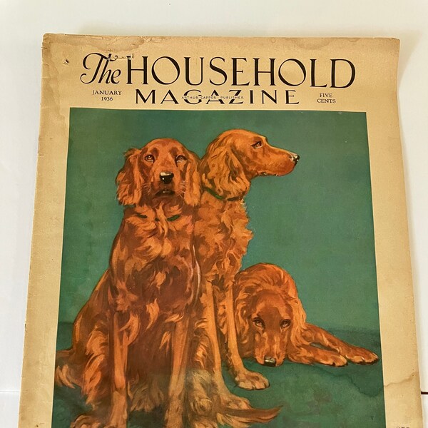 Household Magazine - Etsy