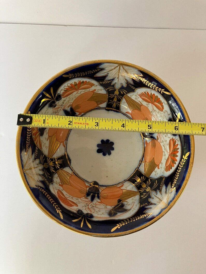 Antique Early 1800s Regency Coalport Porcelain Waste Bowl - Imari ...