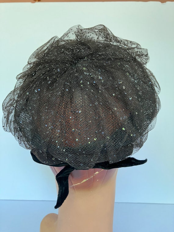 1950s/60s Rita Thornton Boston Sheer Net and Glitter … - Gem