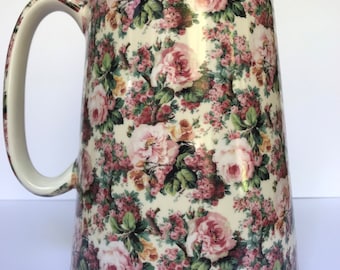 Large Pink Pitcher - Etsy