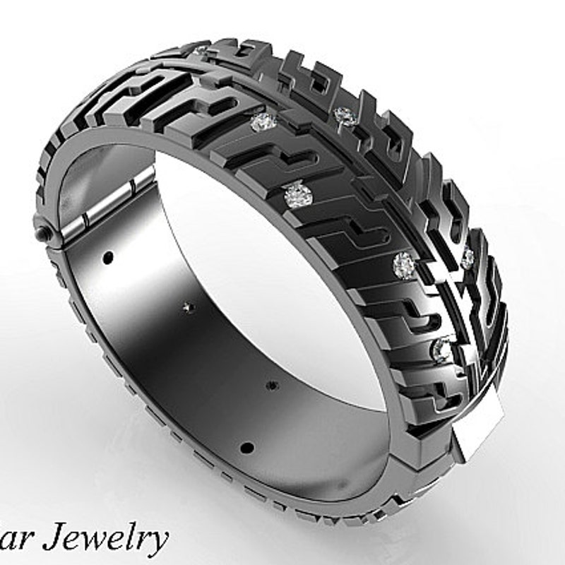 Hinged Wedding Ring for Men - Etsy