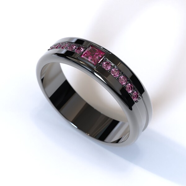 Black Gold Ruby - Etsy