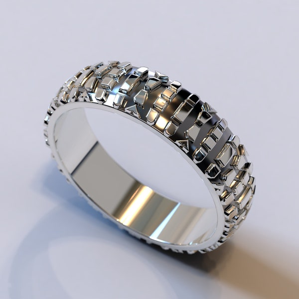 Tread Ring - Etsy