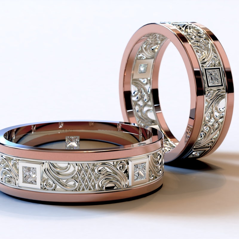 Unique Wedding Set - Etsy