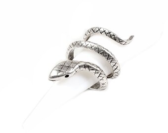 Pewter Snake Ring - Etsy