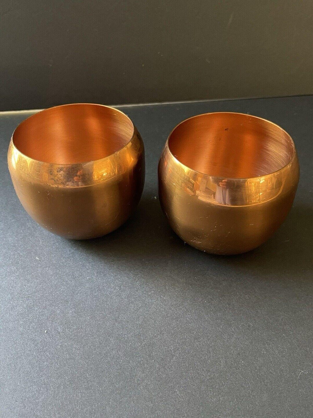 Copper Craft Guild Water Glass Moscow Mule Cup MCM Minimalist Set 2 ...