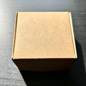 3x3x1.5 Kraft Paper Folding Box - Etsy