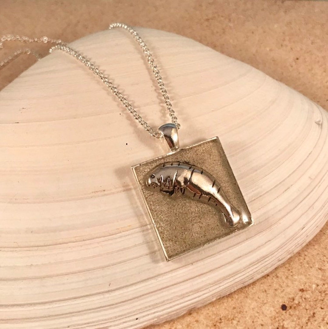 Siesta Key Florida Beach Sand Necklace Florida Necklace - Etsy
