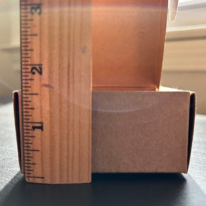 3x3x1.5 Kraft Paper Folding Box - Etsy
