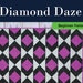 Diamond Daze Quilt Pattern With Bonus Wall Hanging - PDF Digital ...
