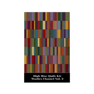 High Rise Quilt Kit - Woolies Flannel - Includes Pattern, 10" Squares ...