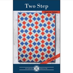 Two Step Quilt Pattern - PDF Digital Download - Modern - Geometric ...