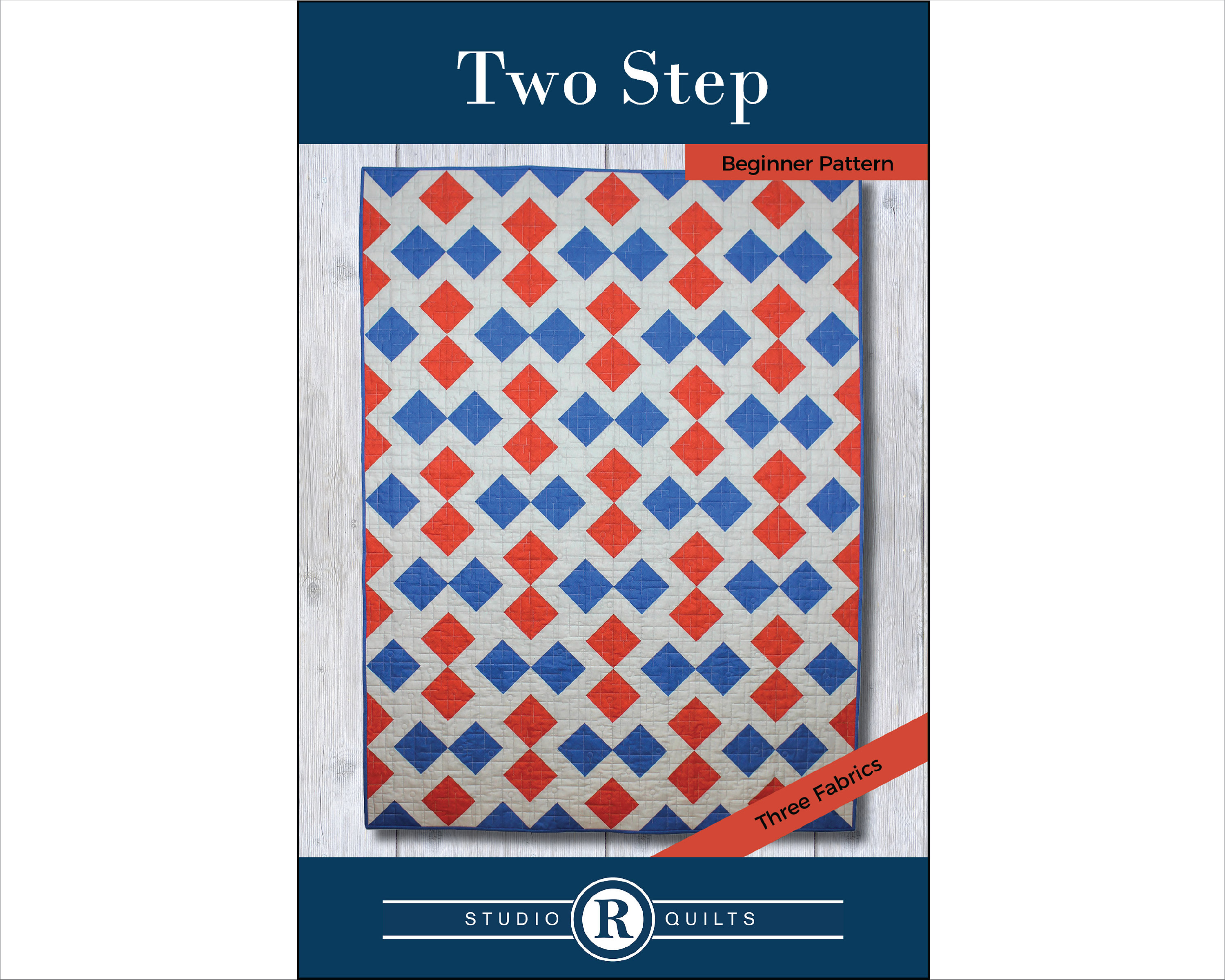 Two Step Quilt Pattern - PDF Digital Download - Modern - Geometric ...