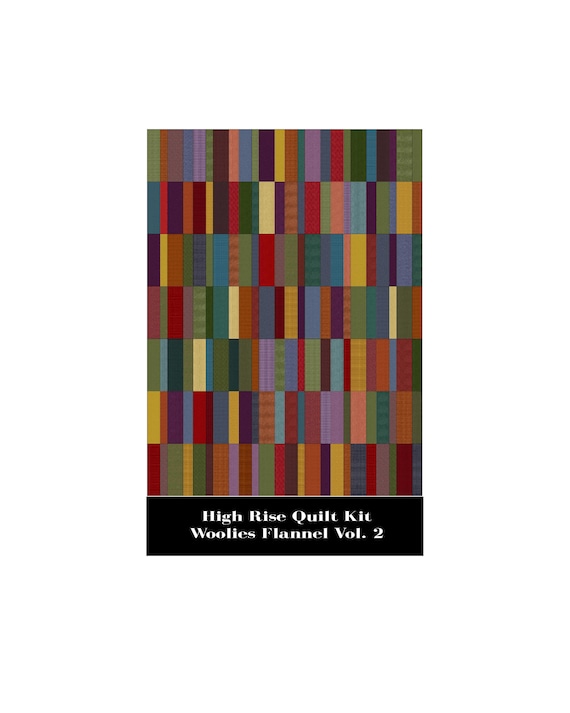High Rise Quilt Kit Woolies Flannel Includes Pattern - Etsy