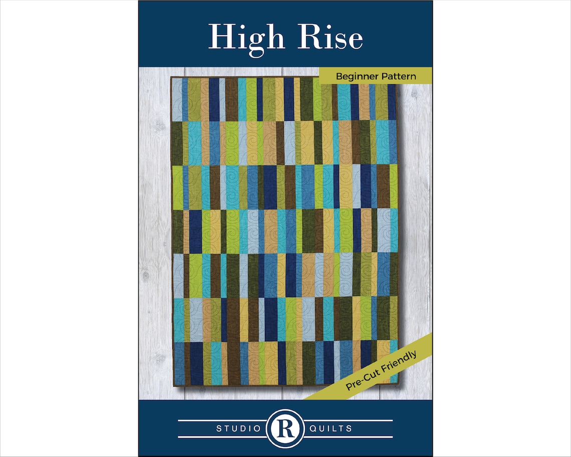 High Rise Quilt Pattern PDF Digital Download Simple Easy - Etsy Canada