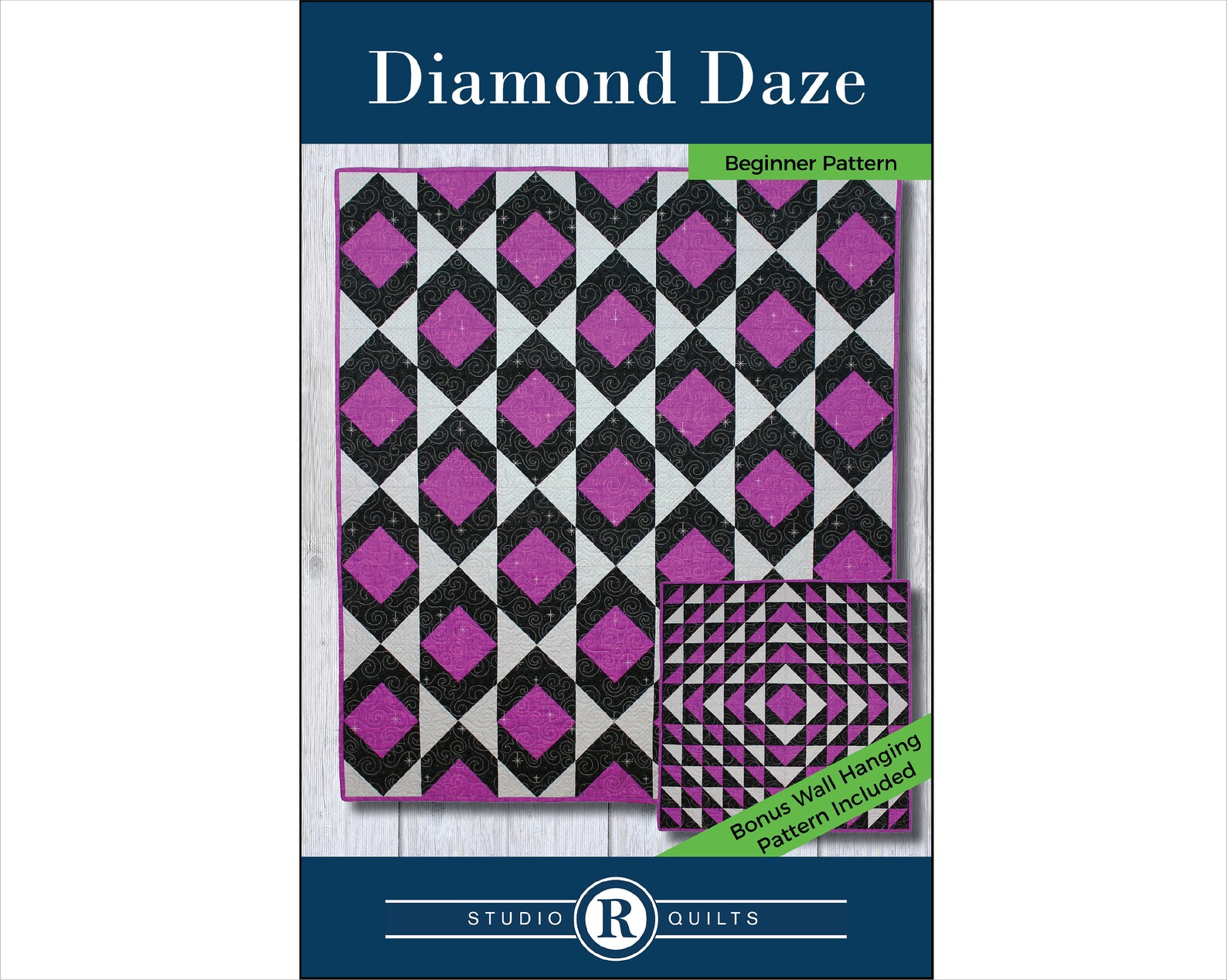 Diamond Daze Quilt Pattern With Bonus Wall Hanging - PDF Digital ...