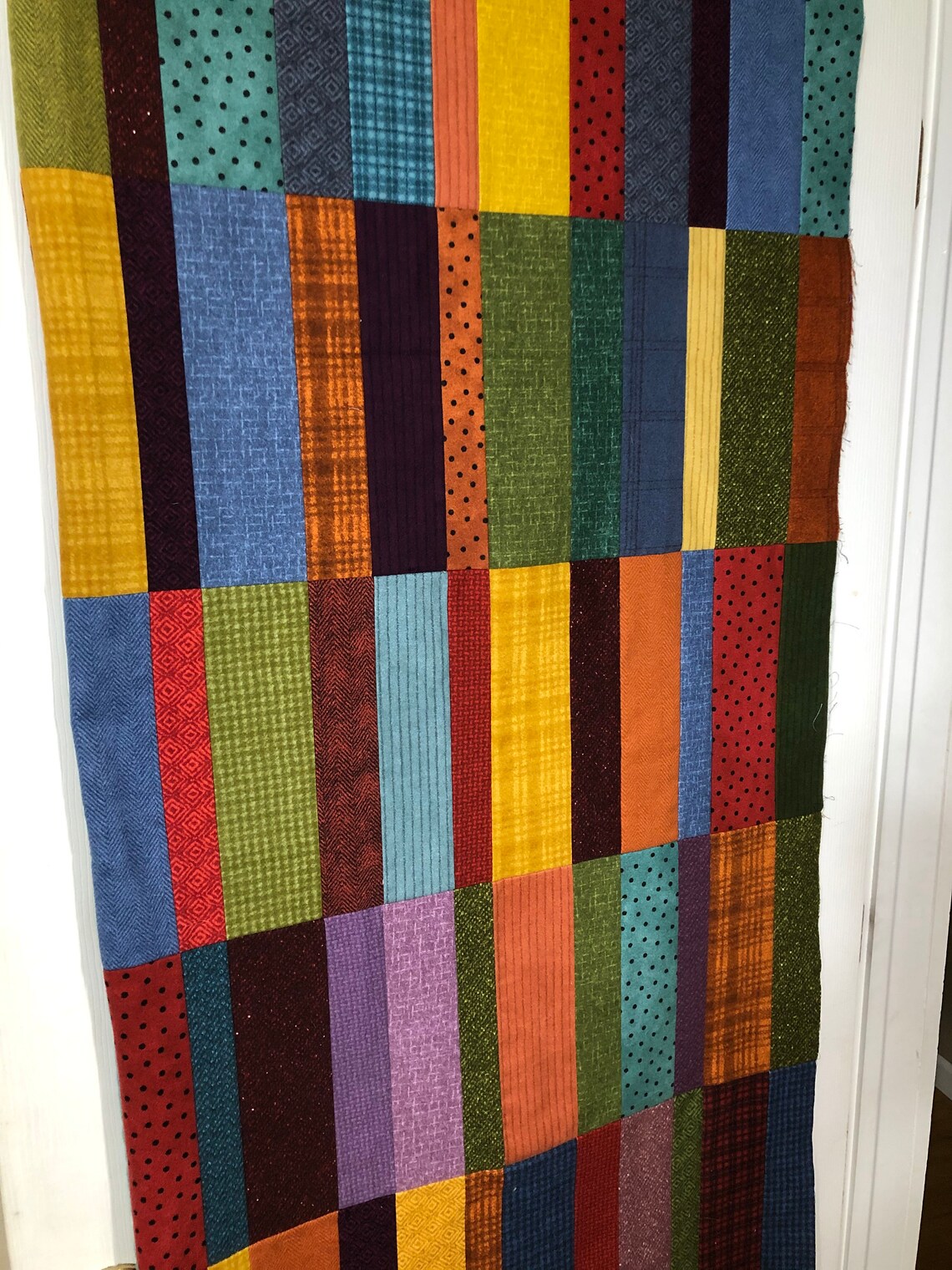 High Rise Quilt Kit - Woolies Flannel - Includes Pattern, 10" Squares ...