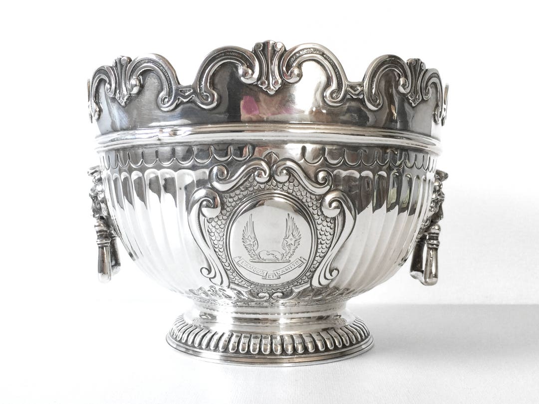 Victorian Sterling Silver Monteith by Walter & John Barnard London 1890 ...