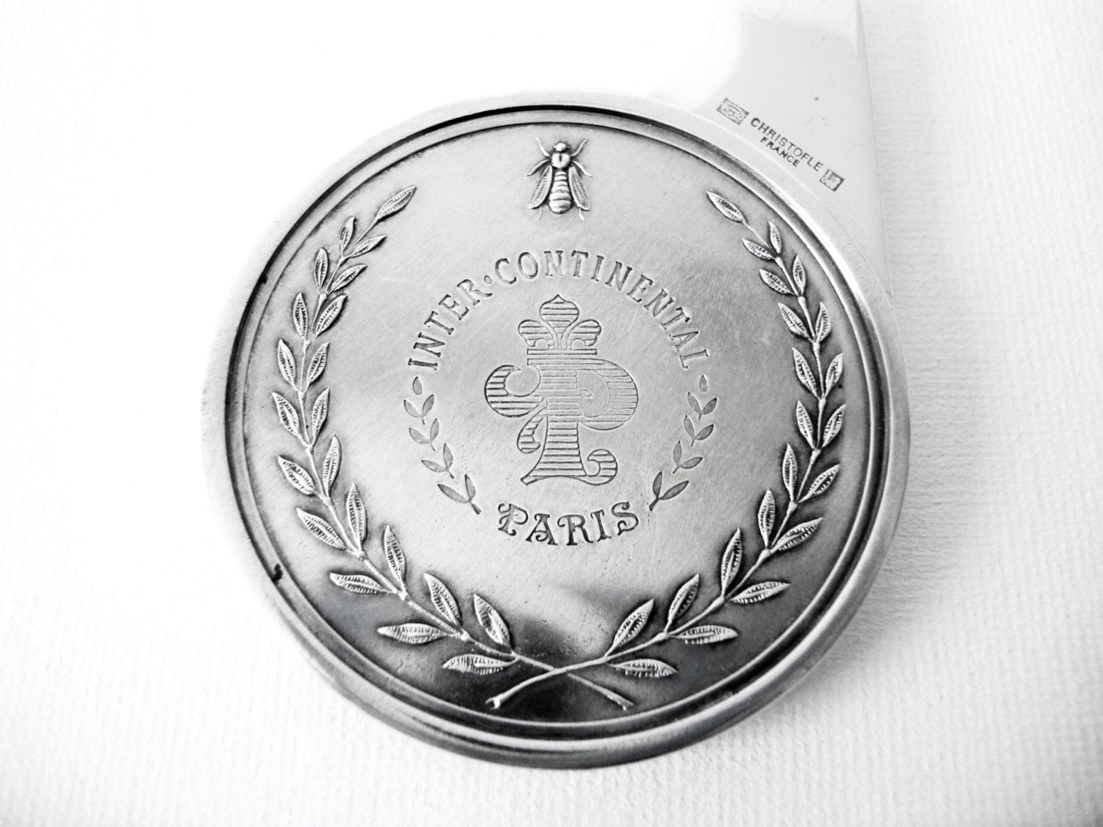 Christofle Silver Plate Letter Opener With Napoléon III Paris France - Etsy