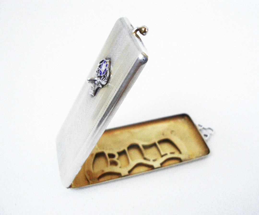 BPOE Fraternal Elks Sterling Silver Fob Box Gilt Interior With Cut Out ...