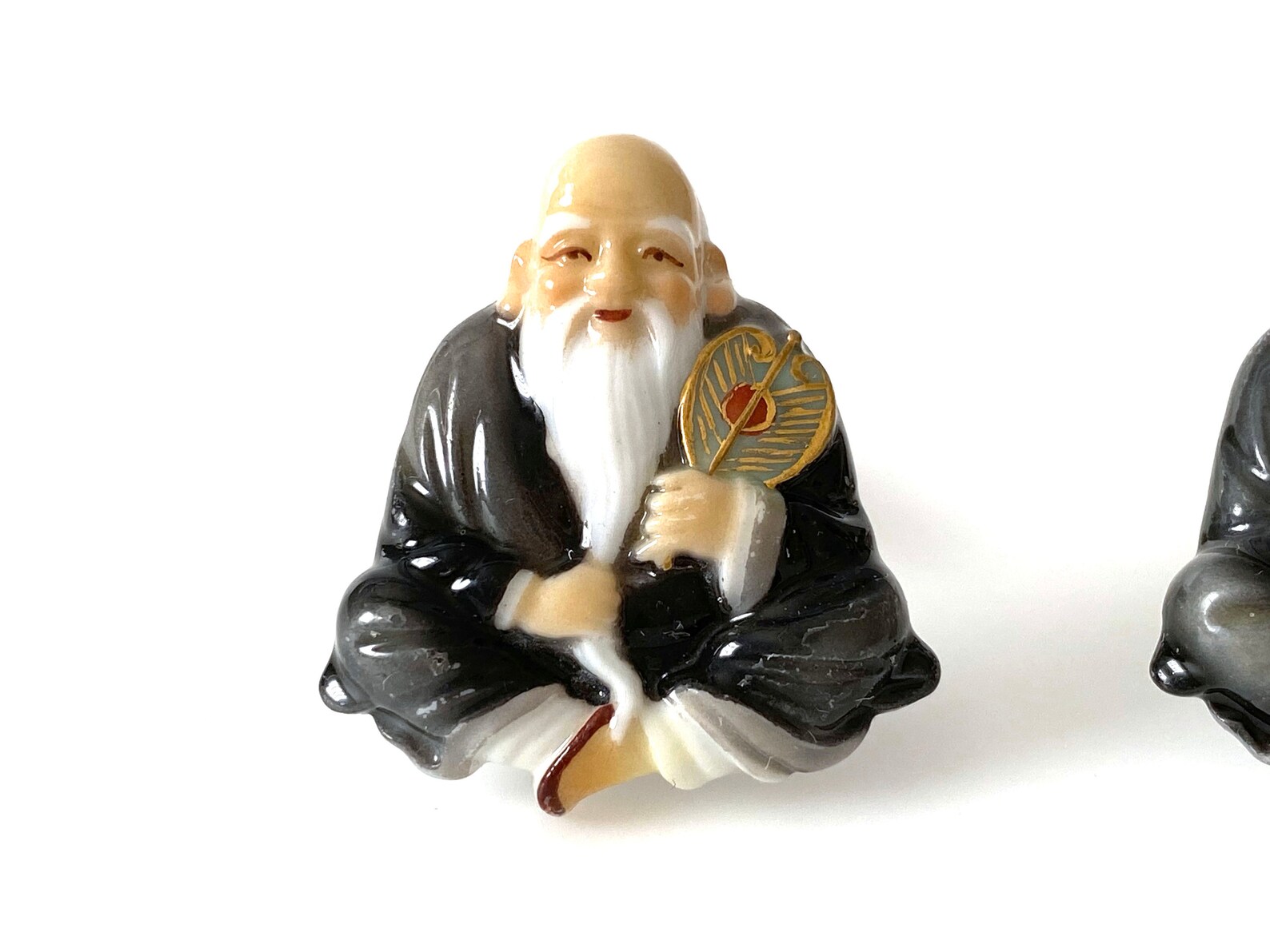 Toshikane Arita Hotei Ceramic Cuff Links /god of Happiness - Etsy