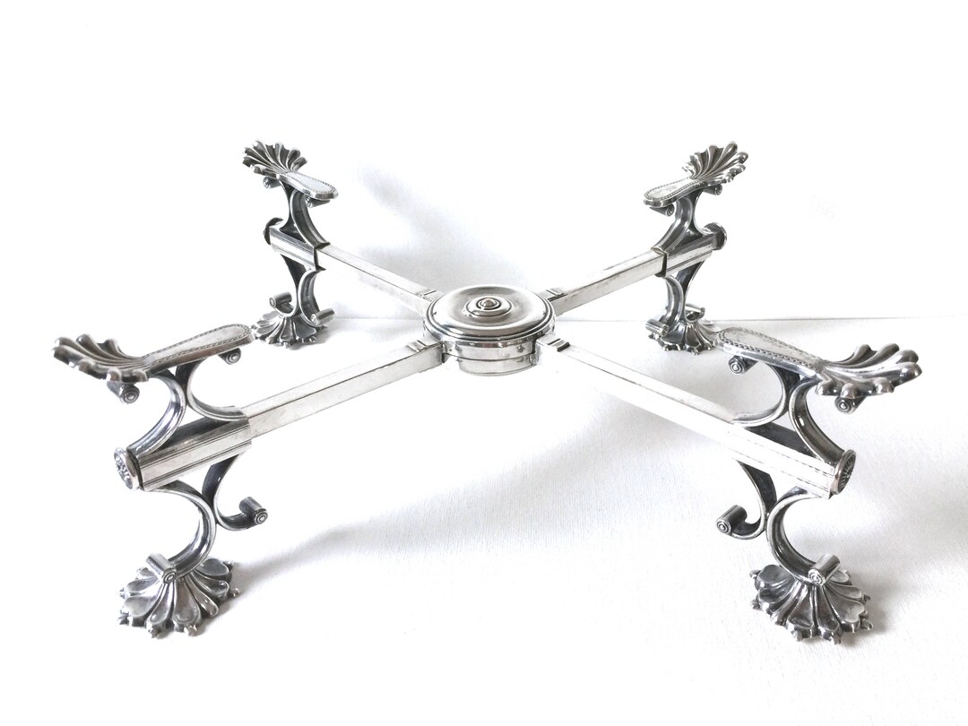 19th Century Sheffield Silver Plate Dish Cross - Etsy