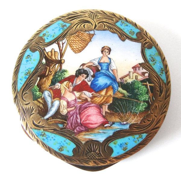 Enamel Compacts - Etsy