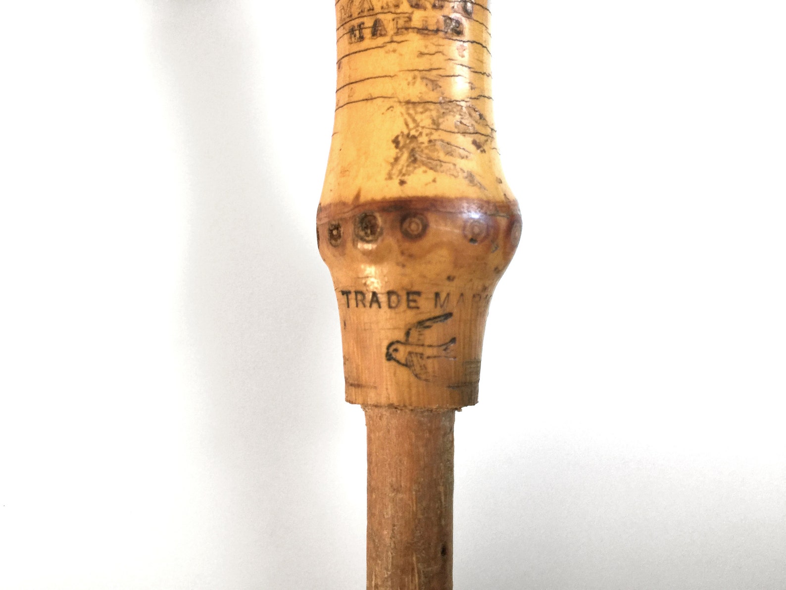 Antique Carved Antler Cane Handle With Face - Etsy