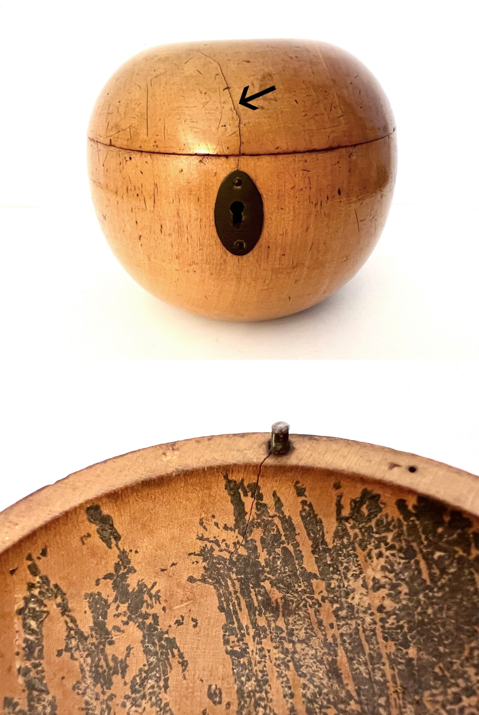 George III Fruitwood Apple Tea Caddy Circa 1800-1820 - Etsy