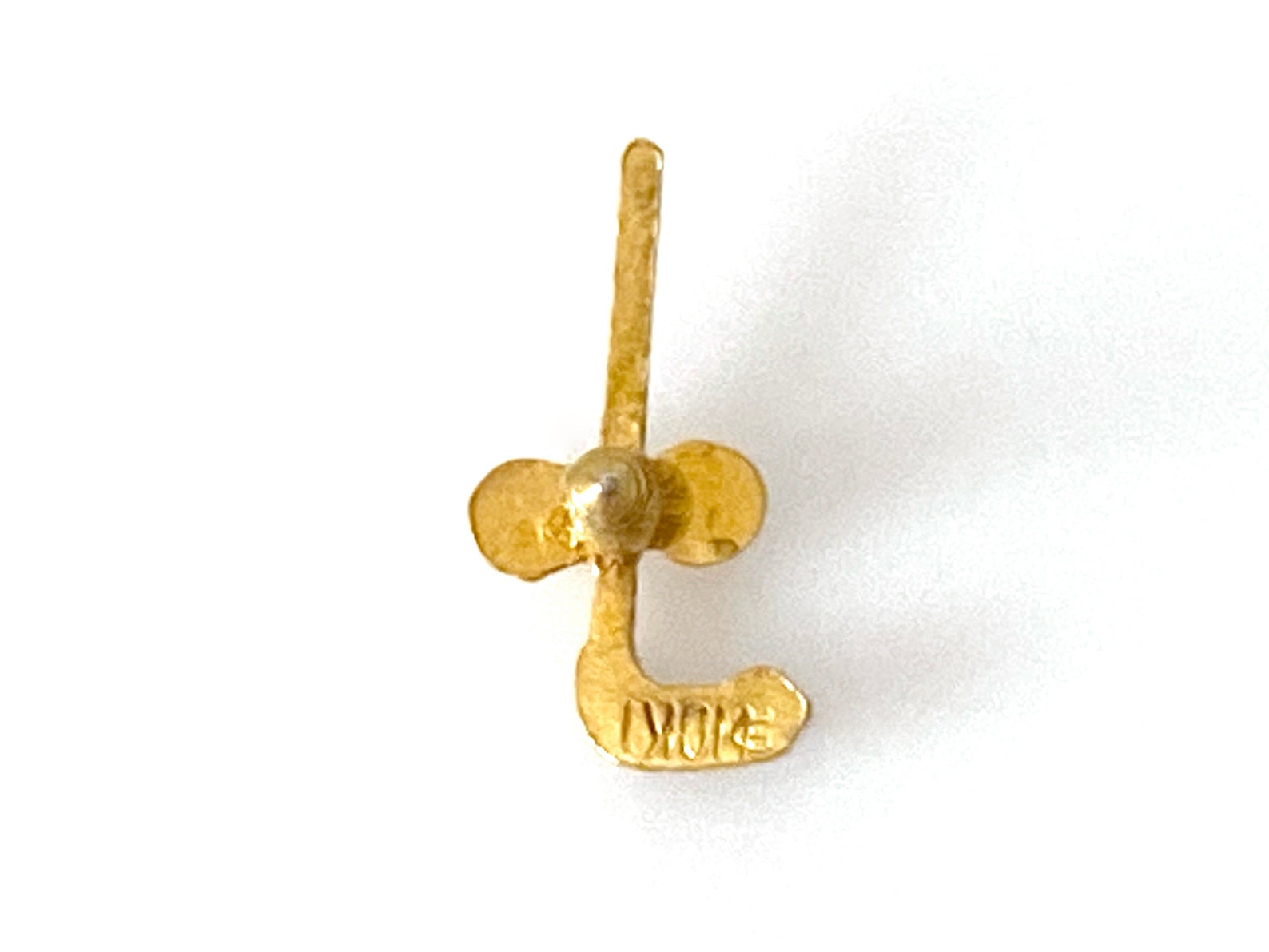 Enamel 10K Gold Golf Club Lapel Pin Very Tiny - Etsy