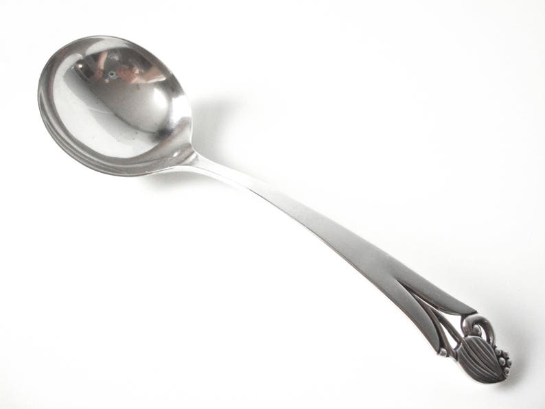 Mid Century Frank W Smith Co Woodlily Pattern Sterling Silver Ladle ...