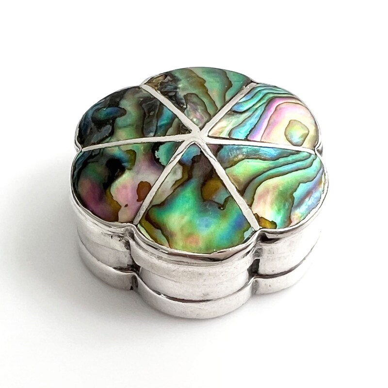 Silver Pill Box - Etsy