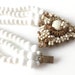 Miriam Haskel Style White Bead Necklace - Etsy