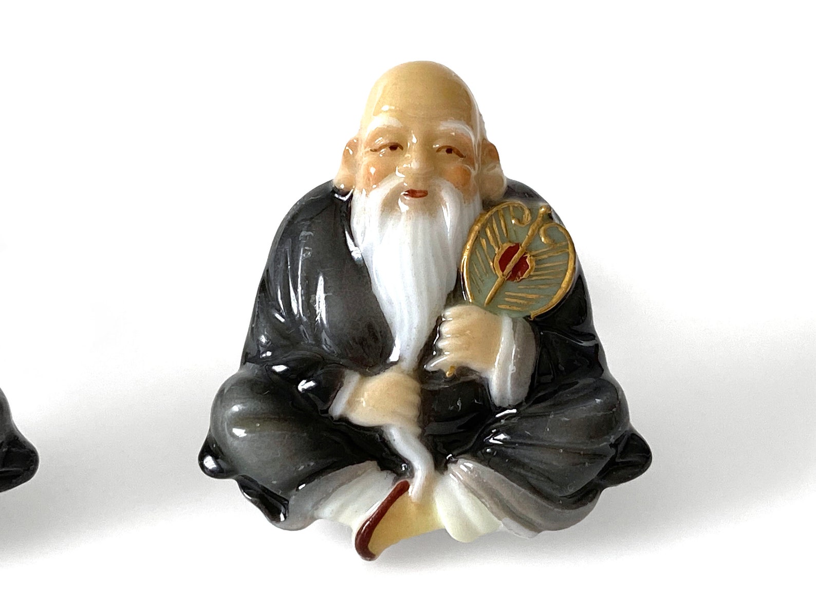 Toshikane Arita Hotei Ceramic Cuff Links /god of Happiness - Etsy