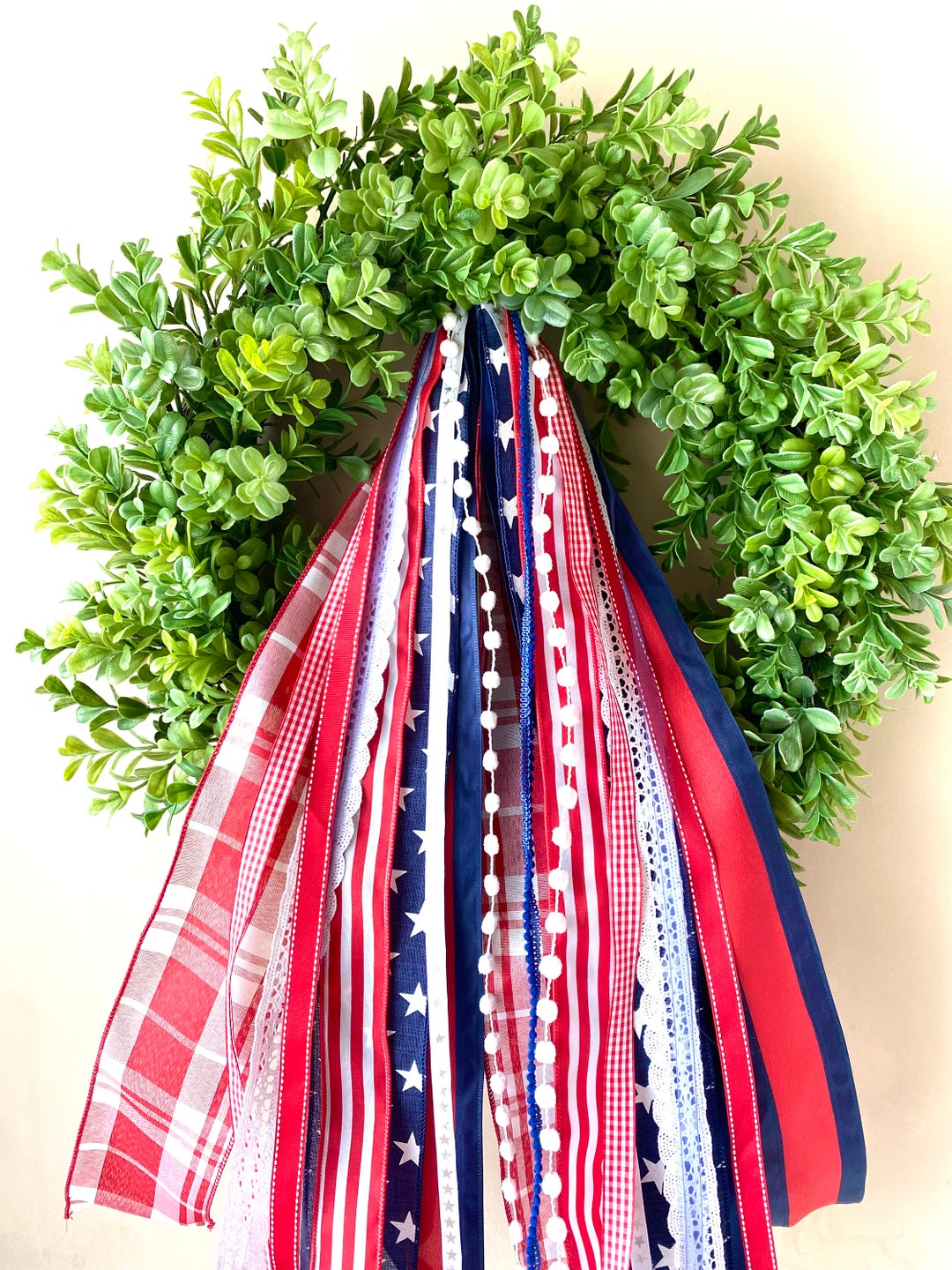 4th of July Ribbon Set, Ribbon Bundle, Ribbons for Wreath, Summer ...