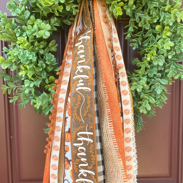 Thanksgiving Ribbon - Etsy