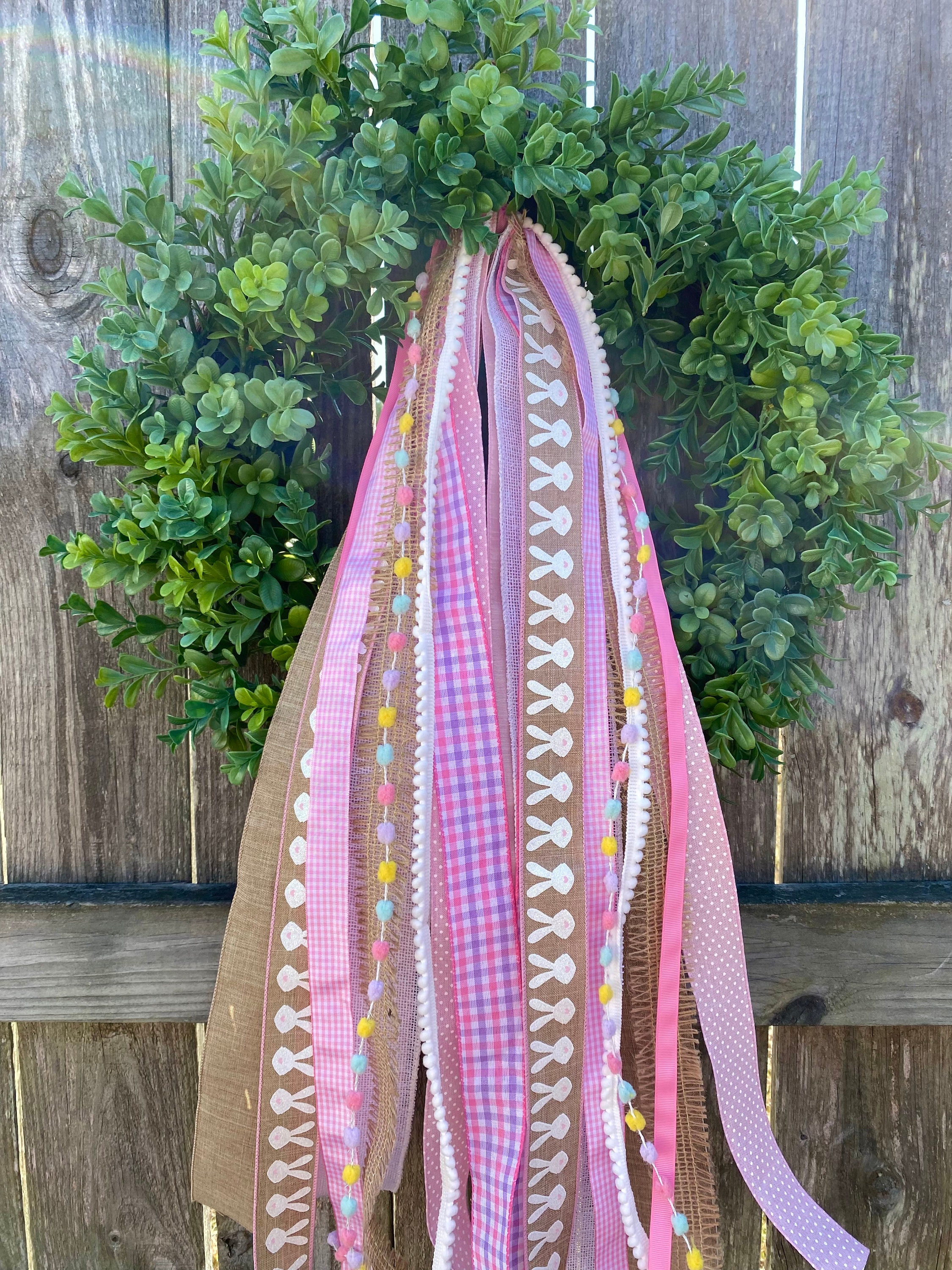 Easter Bunny Ribbon Set, Easter Ribbon Set, Spring Ribbon Bundle ...