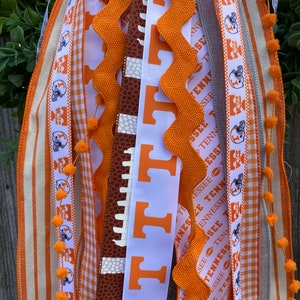 Tennessee Orange Ribbon Set, University of Tennessee Wreath Bow ...