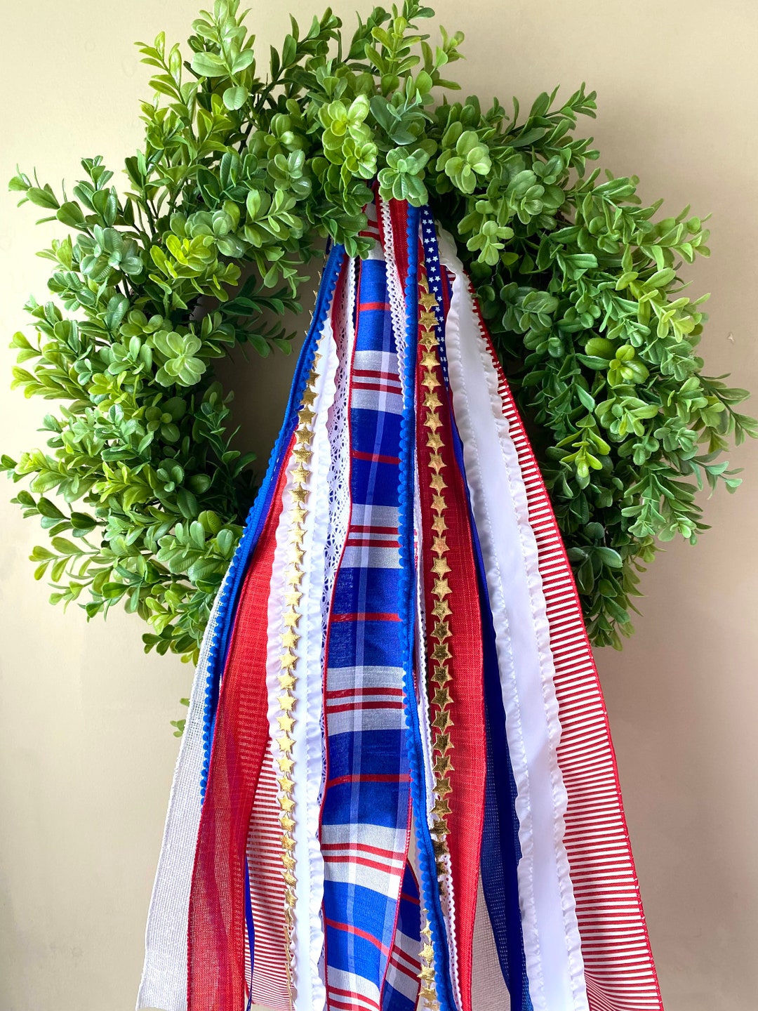 Patriotic 4th of July Ribbon Set, 4th of July Ribbon Bundle, Red White ...