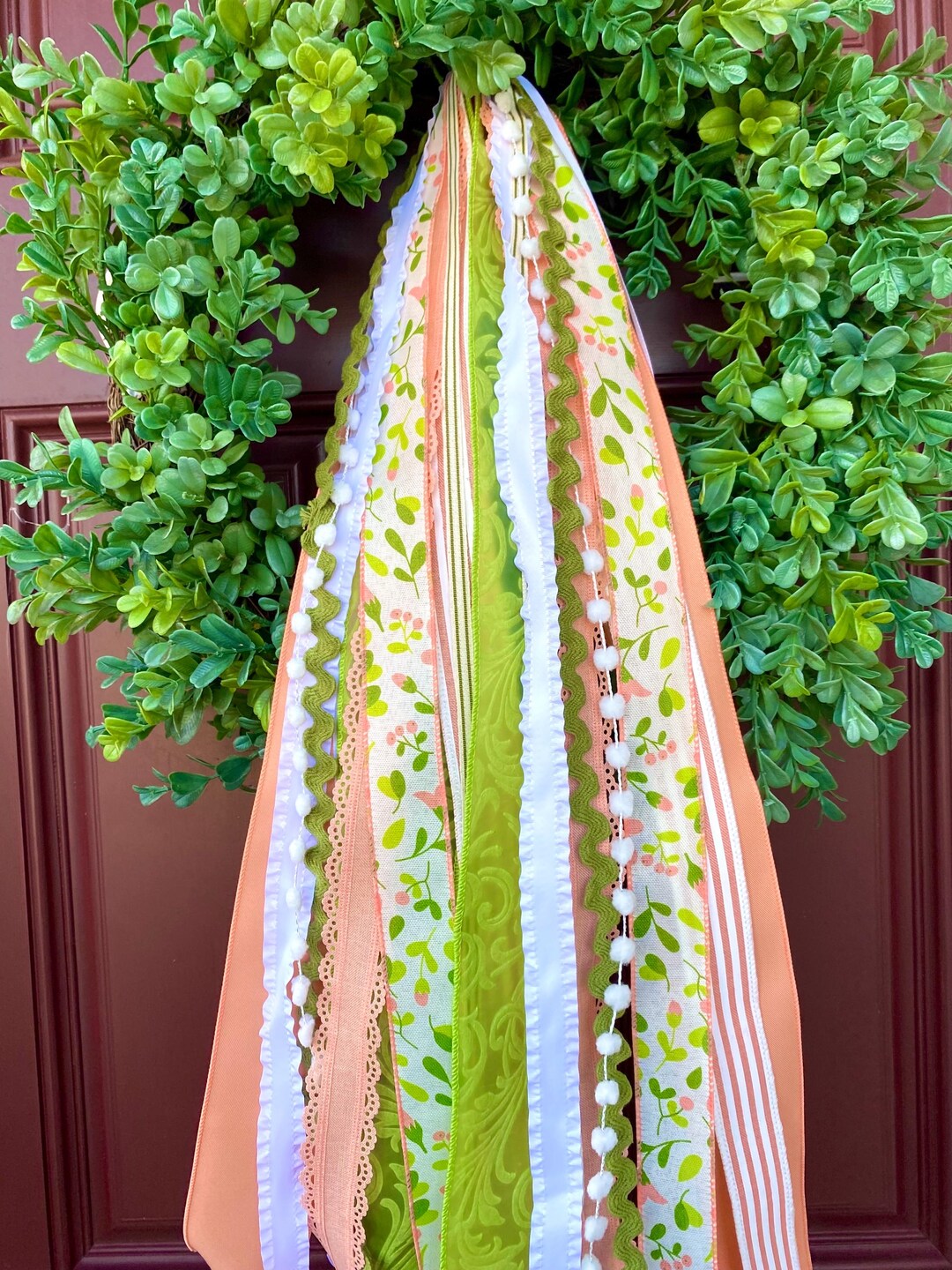 Bloom Ribbon Set, Ribbon Set, Wreath Ribbon Sets, Ribbon Wreaths, Coffee Filter Wreath Ribbon ...