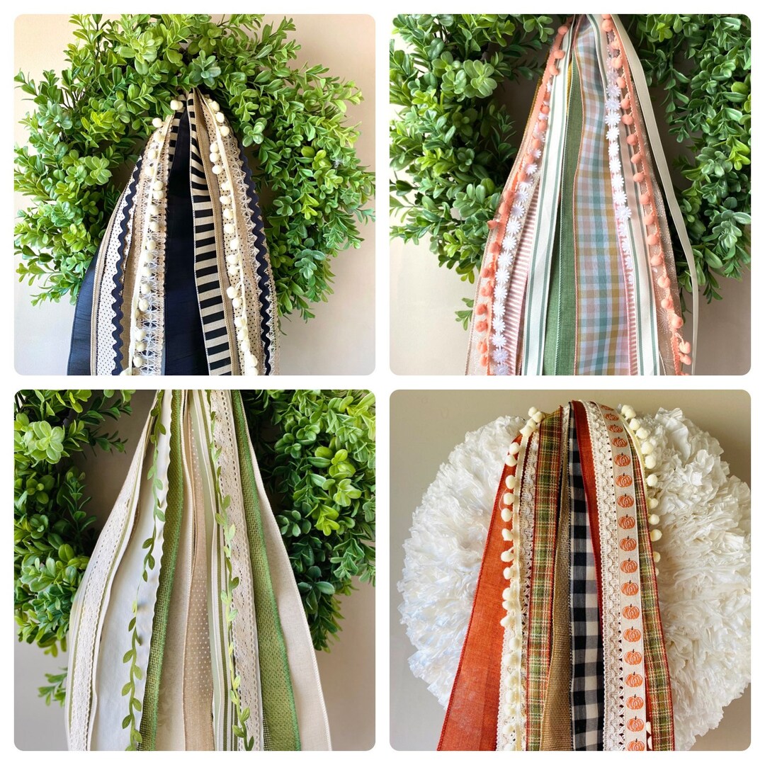 Bestseller Ribbon Sets (4 Pack Bundle), Ribbon Set, Ribbon for Wreath ...