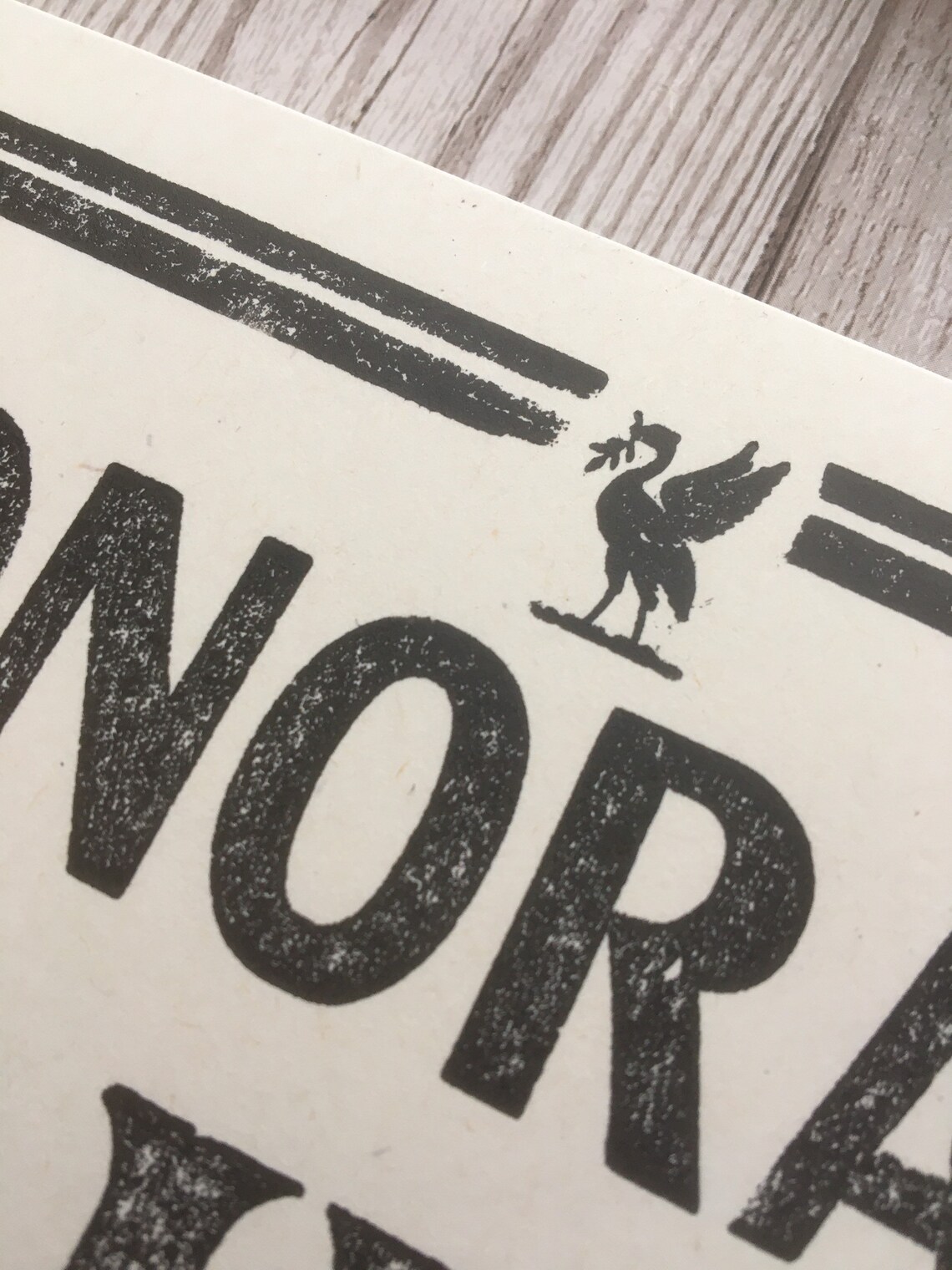 Honorary Scouser / Scouse Card / Greetings Card / Letterpress Print ...