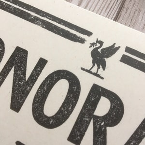 Honorary Scouser / Scouse Card / Greetings Card / Letterpress Print ...