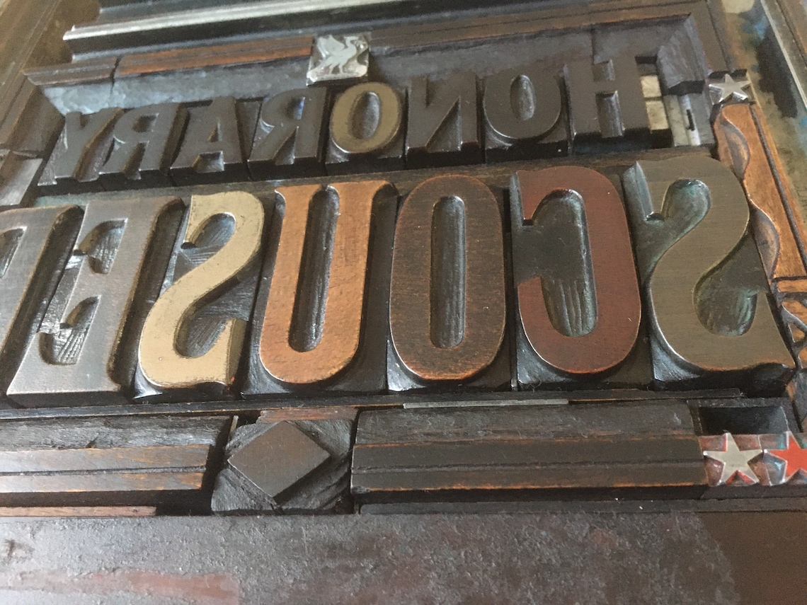 Honorary Scouser / Scouse Card / Greetings Card / Letterpress Print ...