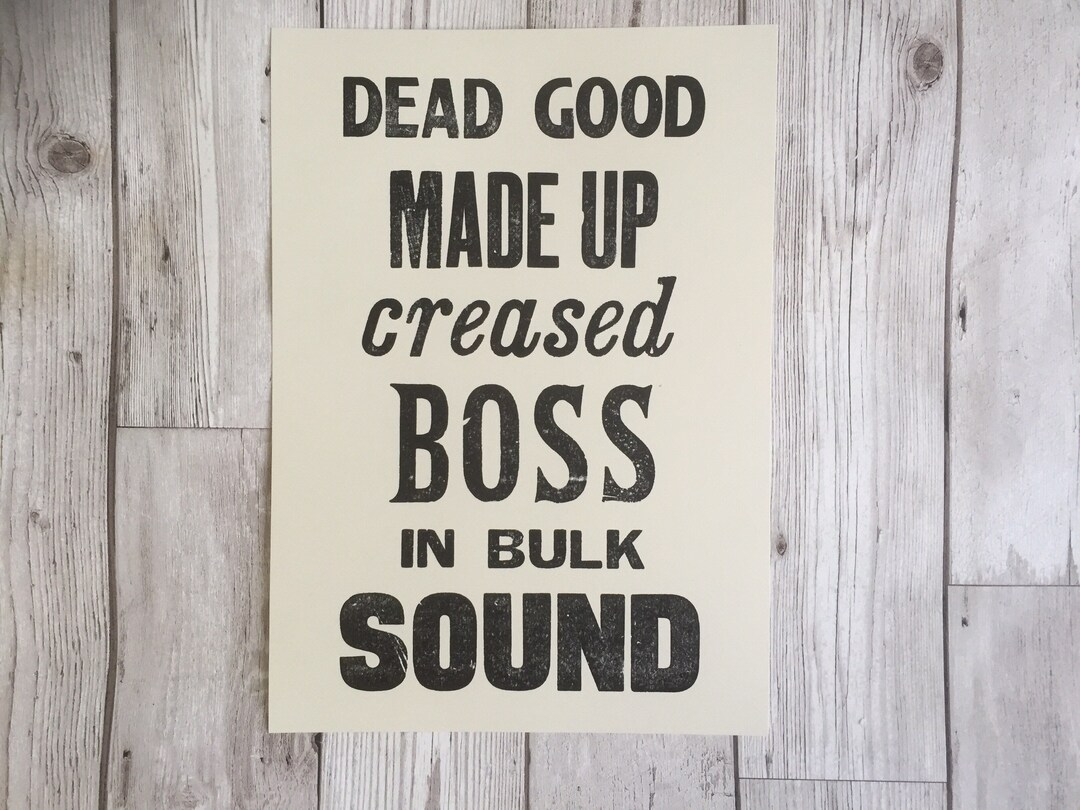 Liverpool Art / Dead Good / Liverpool / Scouse Sayings Liverpool Print ...