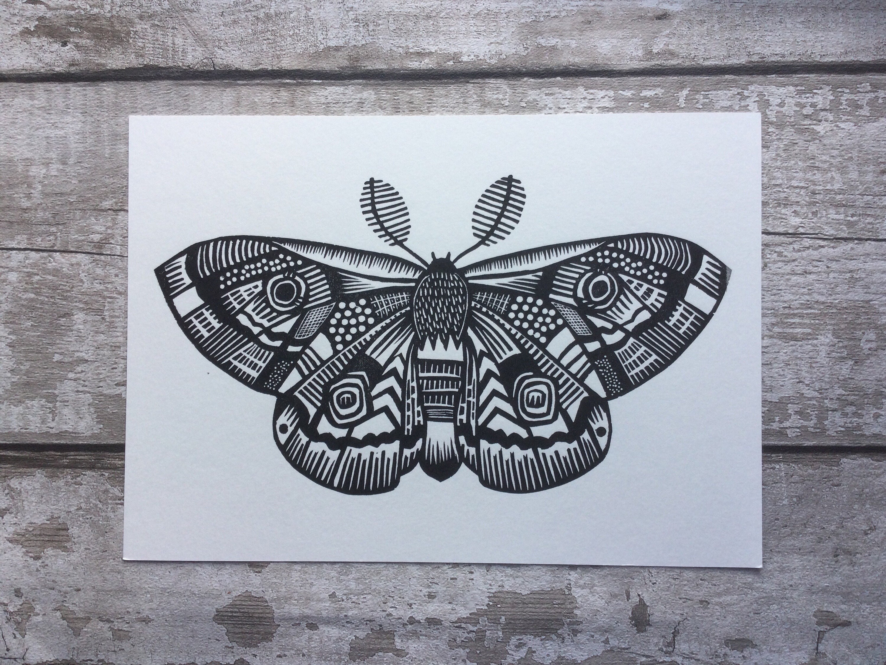 Linoleum Prints Animals